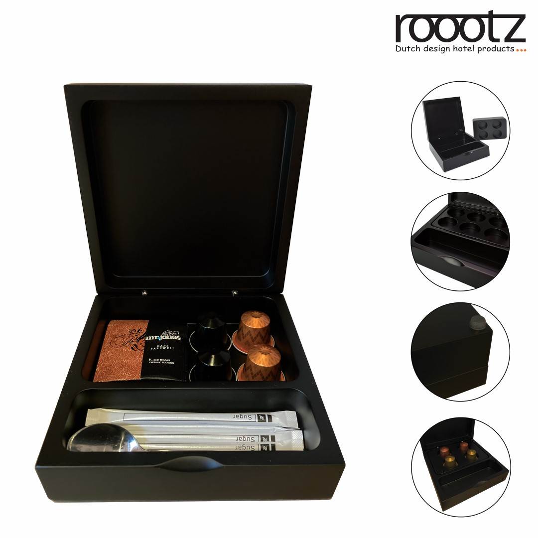 Capsule box / Bewaar Box Voor Koffiecups Voor Hotels -Roootz